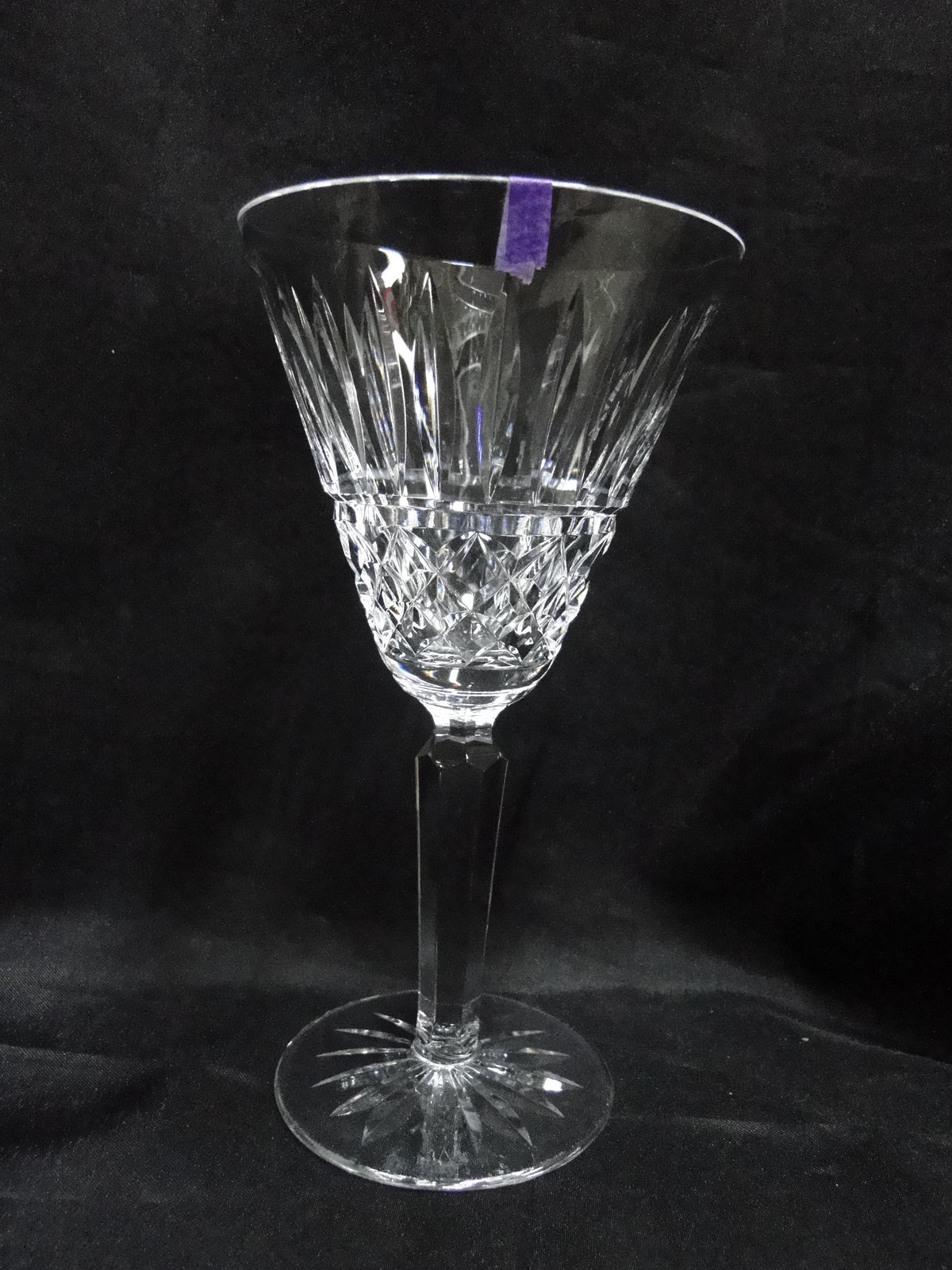 Waterford Crystal Maeve, Vertical & Criss Cross Cuts: Claret Wine, 6 1 ...