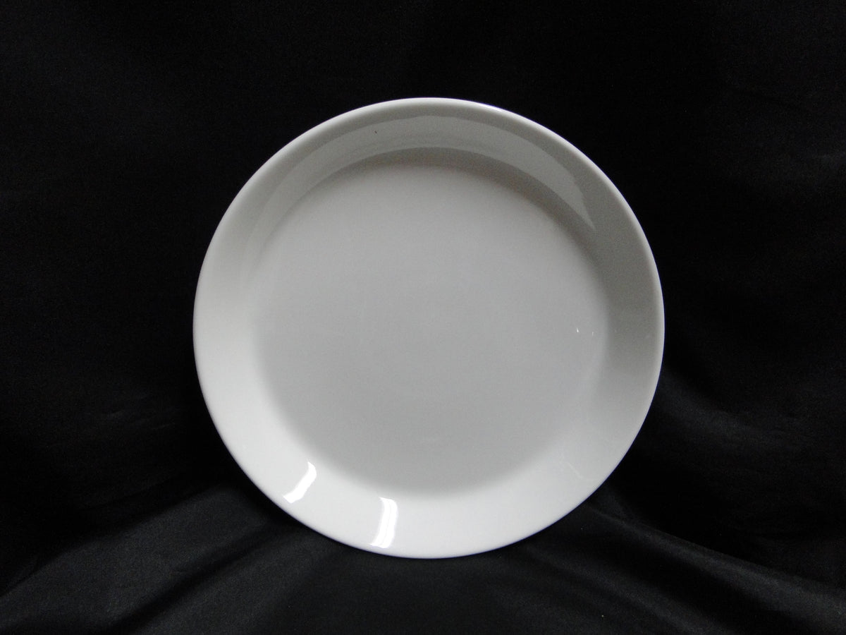 Steelite Folio Stratford: NEW White Form Luncheon Plate, 9" — Dishes Encore