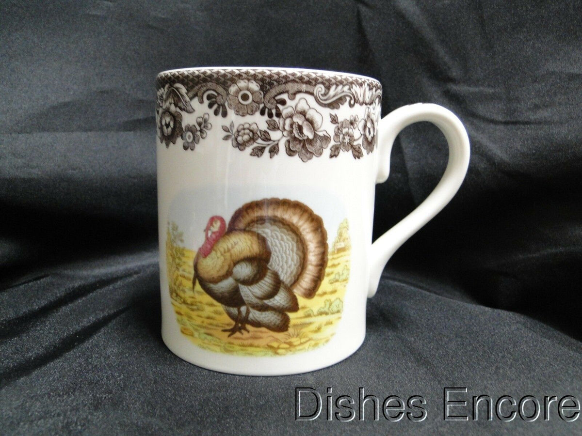Spode Woodland Turkey Game Bird: NEW Mug (s), 4 1/4" Tall, 16 oz ...